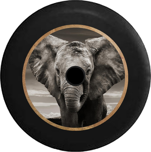 Tire Cover PRO | Jeep Wrangler JL Backup Camera Grey Elephant Closeup ...