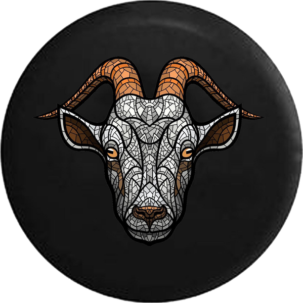 Tire Cover PRO | Goat Mosaic Stained Glass – TireCoverPro