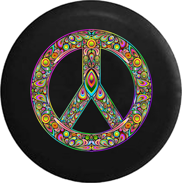 Tire Cover PRO | Psycodelic Peace Sign Hippie Lava Lamp – TireCoverPro